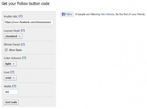 How to Add a Facebook Follow Button In Blogger - Making Different