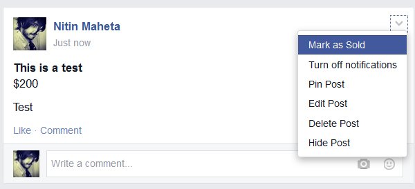 Facebook Rolls Out new Sell Feature for BuySell Groups - Making Different Facebook Rolls Out new Sell Feature for BuySell Groups - Making Different